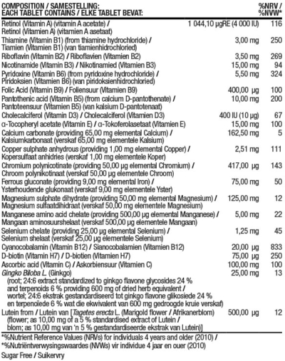 Biogen Multivitamin 50 Plus Advanced Value Pack - 90 Caps