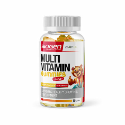 Biogen Junior Multivitamin Gummies Tropical - 60 Gummies