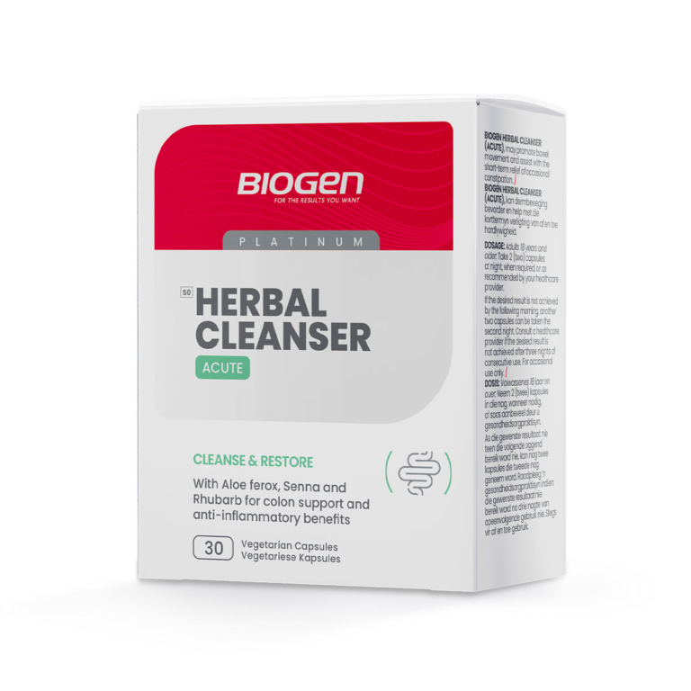 Biogen Herbal Cleanser - 20 Vegecaps