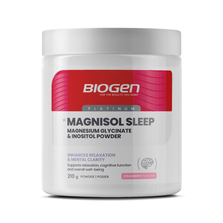 Biogen Magnisol Sleep Powder Strawberry - 210g