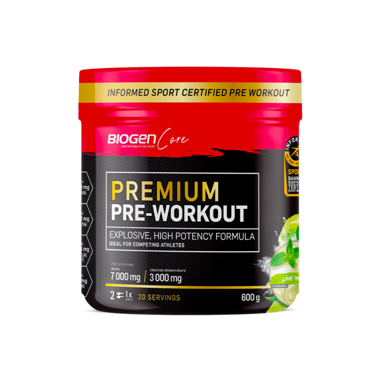 Biogen Premium Pre-Workout - 600g / Assorted